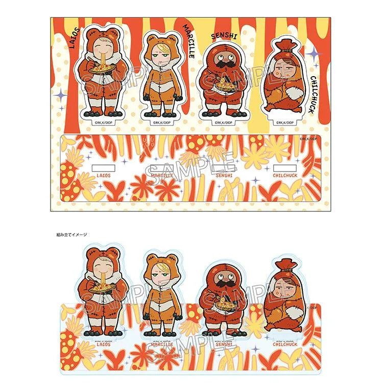 Delicious In Dungeon Anime Merch - Party Collection Acrylic Stand Frog ...