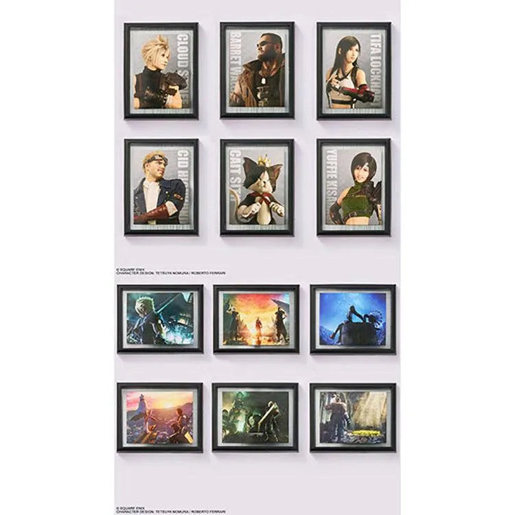 Final Fantasy VII Rebirth Anime Merch - Frame Magnet Gallery Vol.1 (1 ...