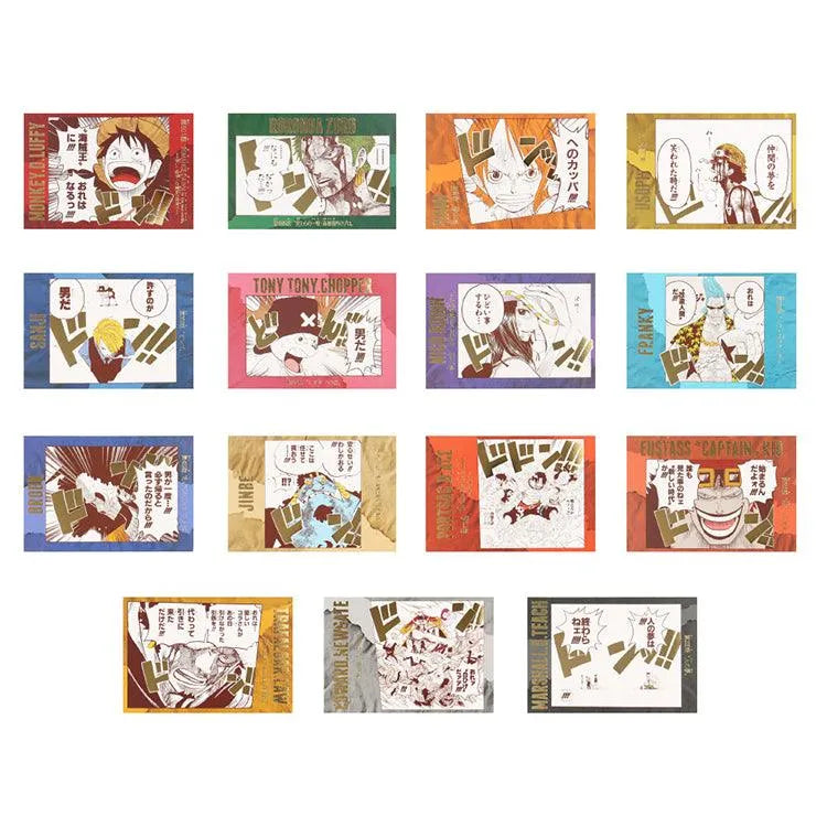 One Piece Anime Merch - Sound Effect Postcard Collection Vol.1 (1 ...