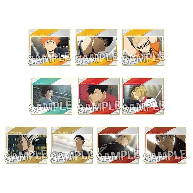 Haikyu!! Anime Merch - Hologram Shikishi Collection Box 4 (1 Random ...